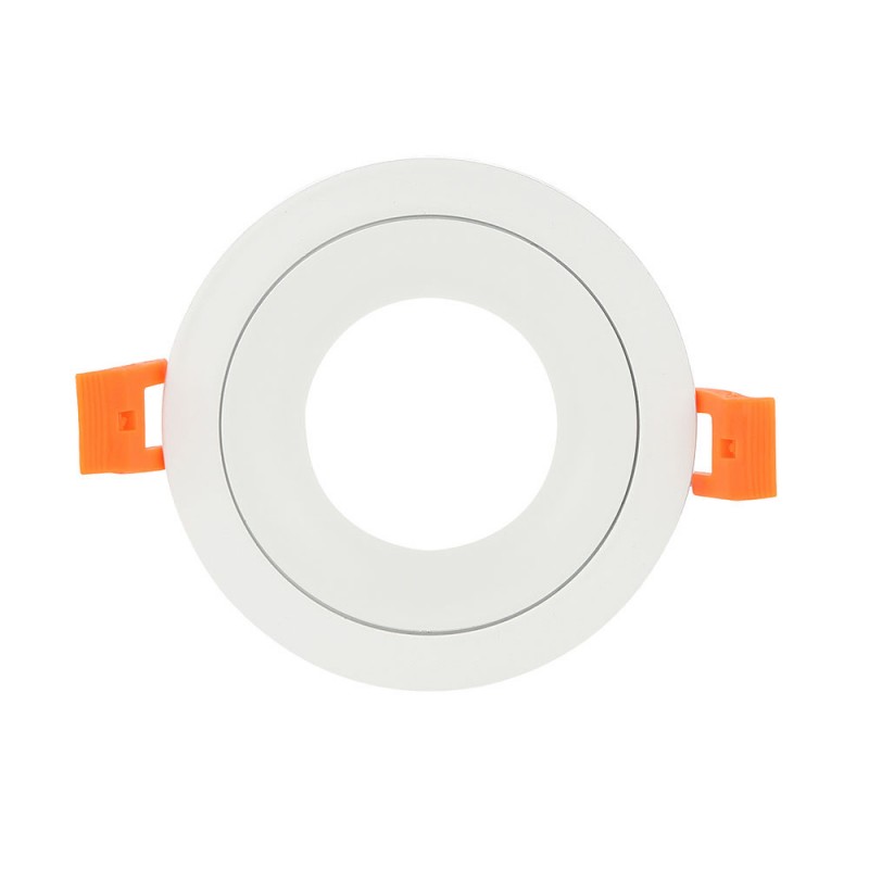 Halógeno empotrable LED Fabrilamp Anou redondo Blanco GU-10 Halógeno empotrable LED Fabrilamp Anou redondo Blanco GU-10