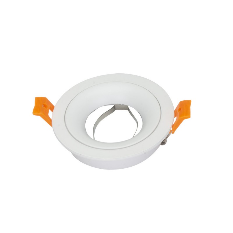Halógeno empotrable LED Fabrilamp Anou redondo Blanco GU-10 Halógeno empotrable LED Fabrilamp Anou redondo Blanco GU-10